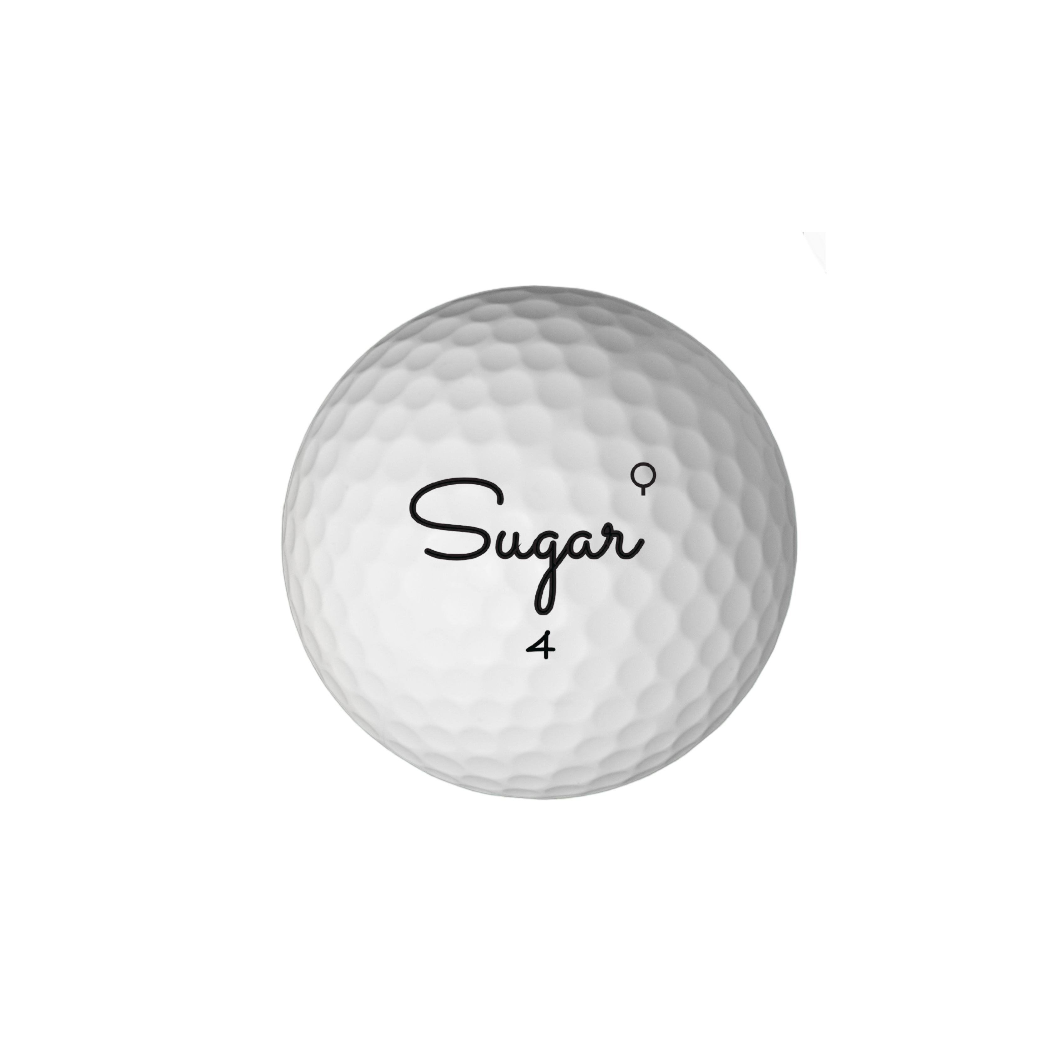 2025 Sugar Golf 'Q' Quad - Premium 4 Piece Urethane Golf Balls - Sugar ...